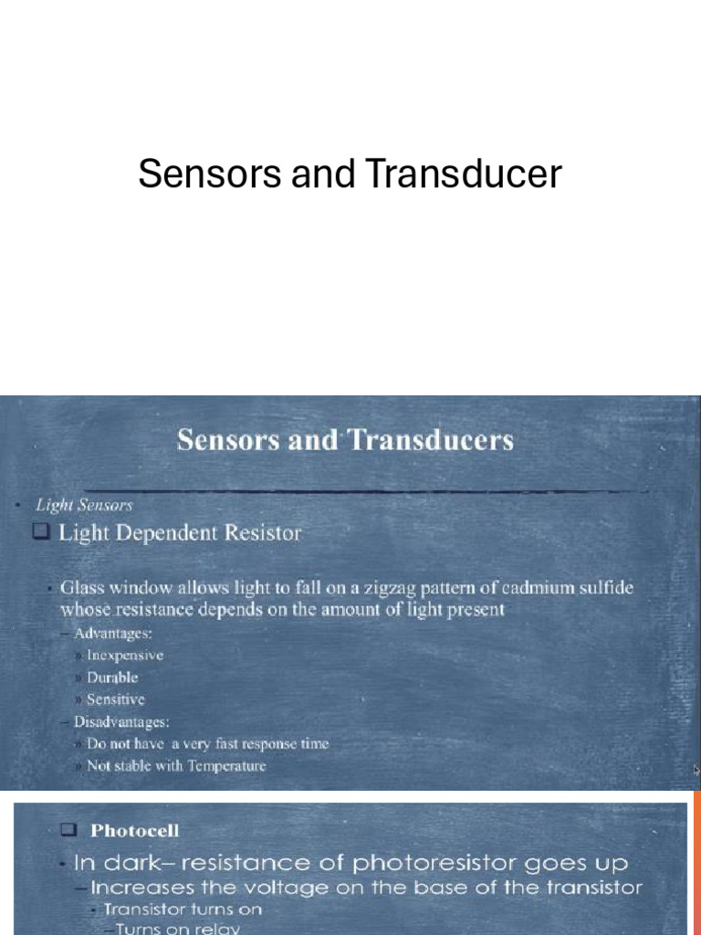 CPI Sensors | PDF