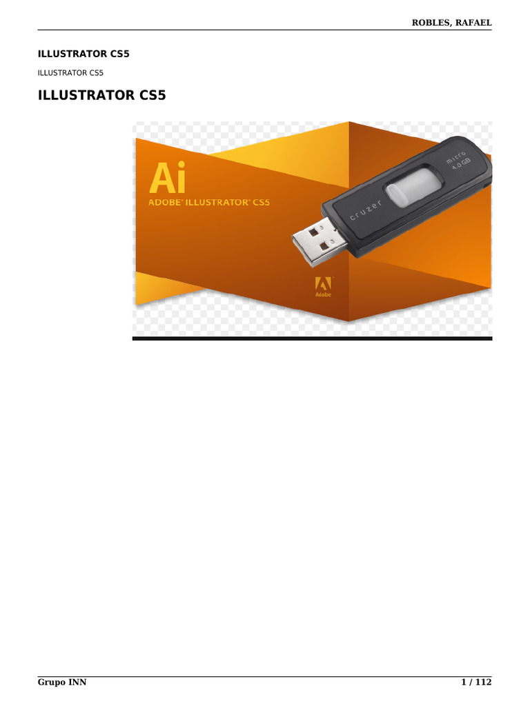 Illustrator Cs5 1 | PDF | Ilustrador Adobe | Visión por computador