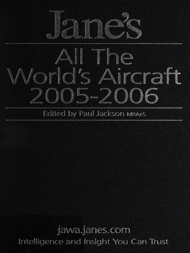 Jane's All The World's Aircraft 2005-06 | PDF