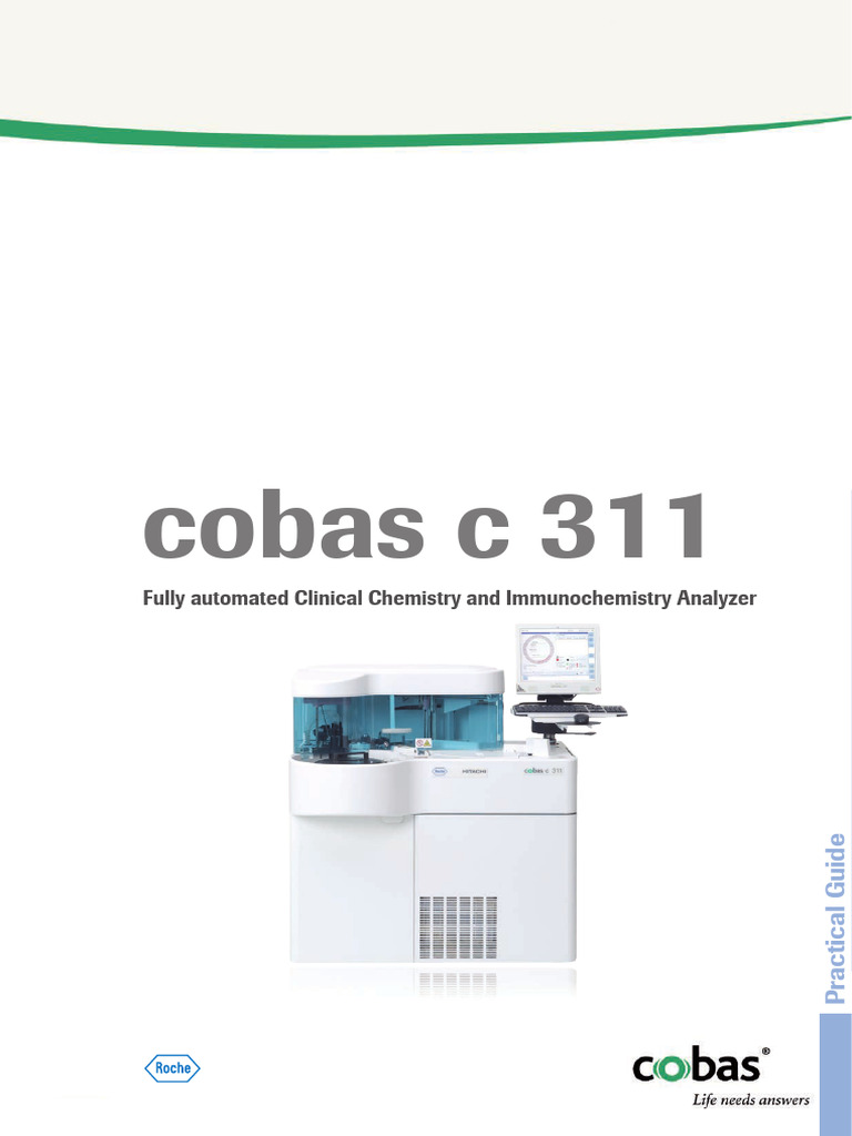 COBAS C311 Guide | PDF | Menu (Computing) | Backup