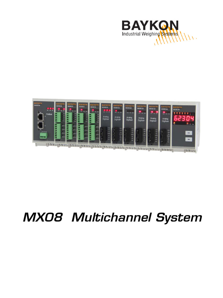 MX08 Multi-Channel Tech | PDF | Network Topology | Power Supply
