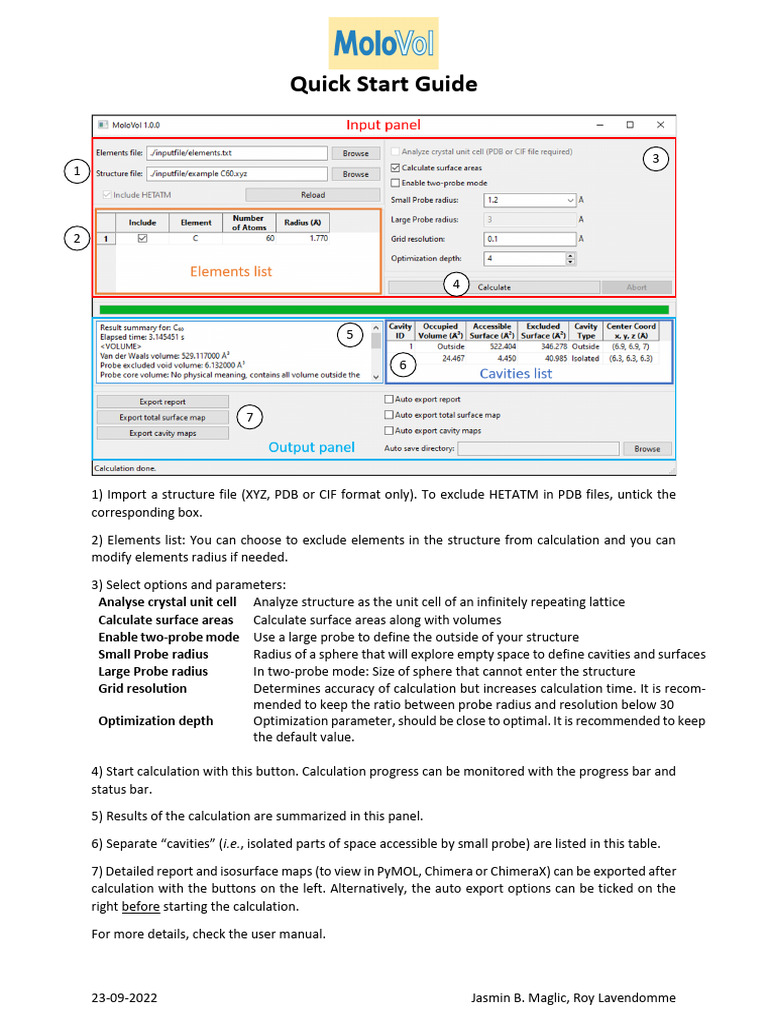 MoloVol Quick Start Guide v1.1 | PDF