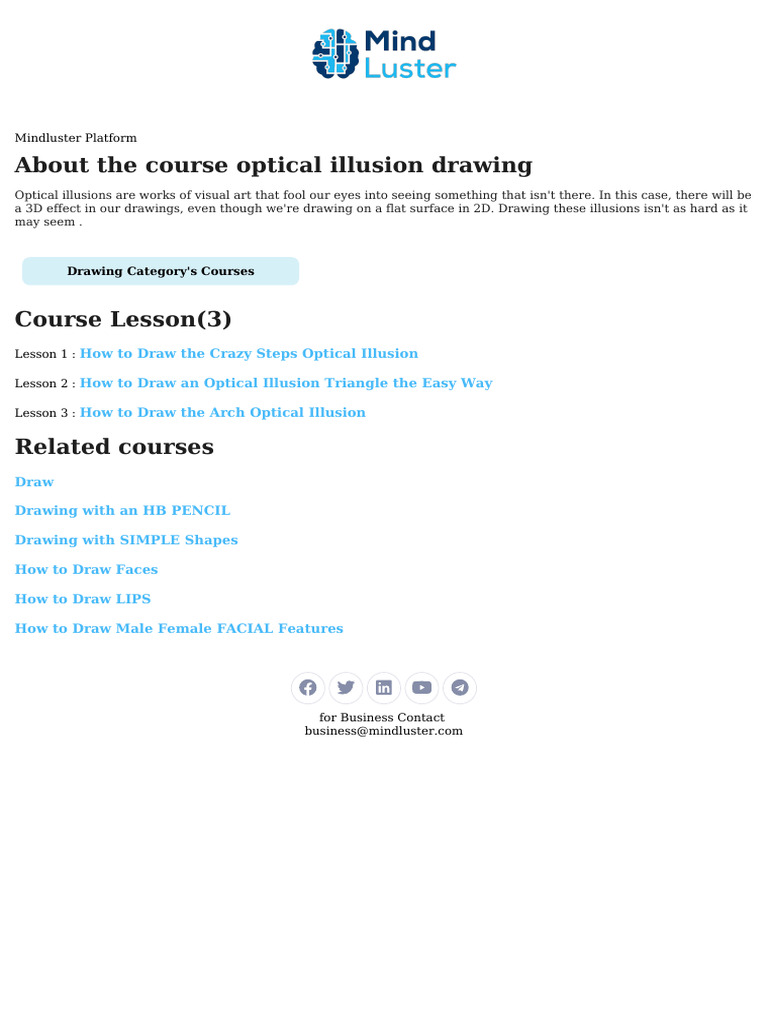 Easy Step-by-Step Optical Illusions | PDF
