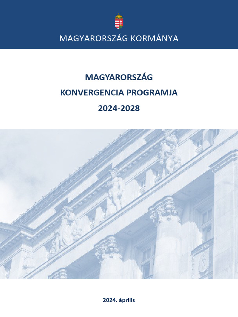 Magyarország Konvergencia Programja 2024-2028 | PDF