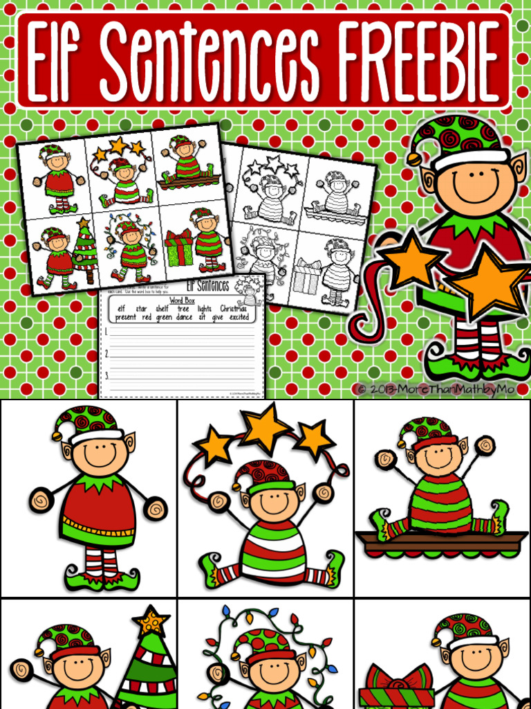 ElfSentencesFREEBIE-1 | PDF
