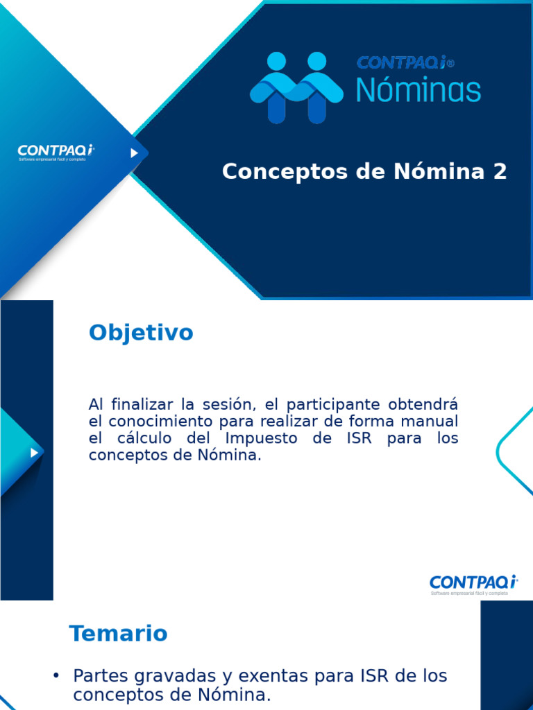 Conceptos de Nomina 2.0 | PDF | Impuesto sobre la renta | Salario