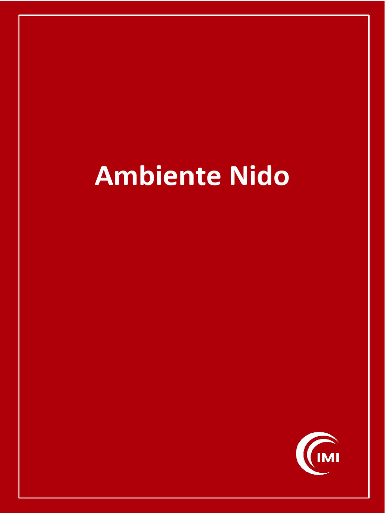 1 A Ambiente-Nido | PDF | Adultos | Sicología
