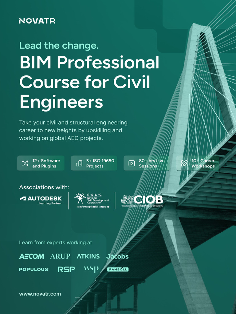 Bim For Civil Engineers Course Structure | PDF