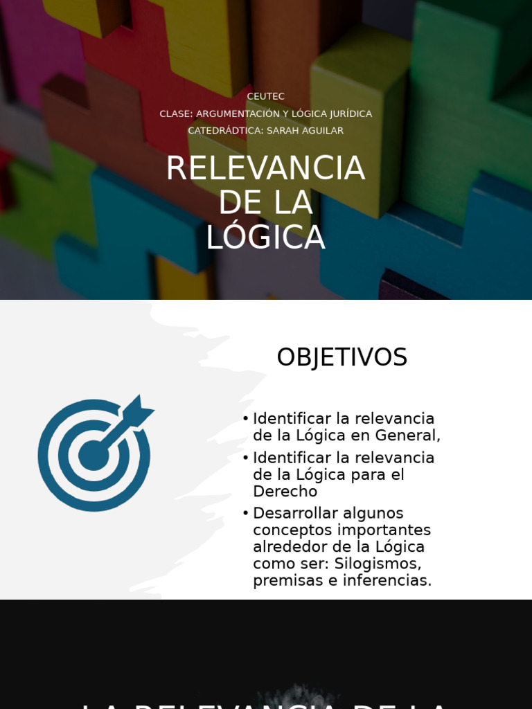 Relevancia+de+La+l%c3%93gica+s1 | PDF | Inferencia | Razonamiento deductivo