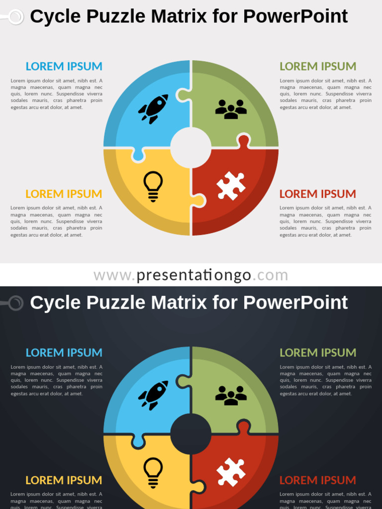 2 0423 Cycle Puzzle Matrix PGo 4 3 | PDF