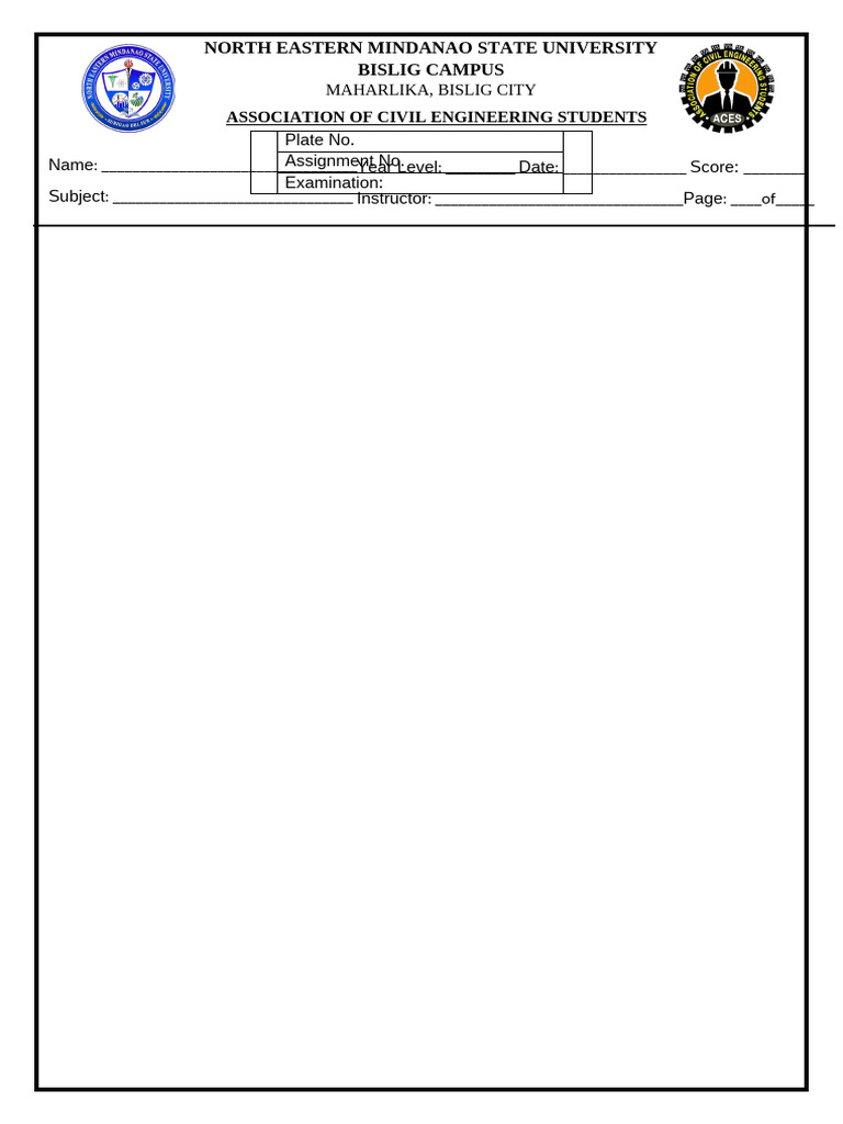 ACES - Activity Quiz Plate | PDF
