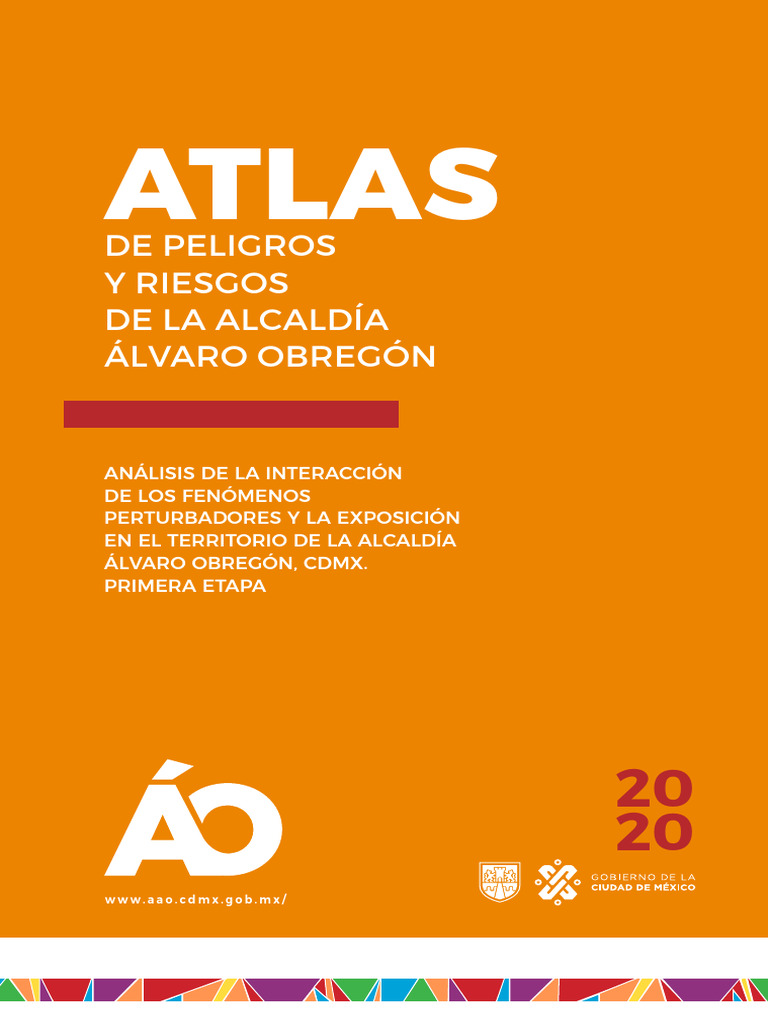 Atlas De Riesgos En álvaro Obregón Pdf Riesgo Defensa Civil