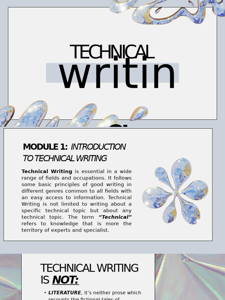 Technical Writing | PDF