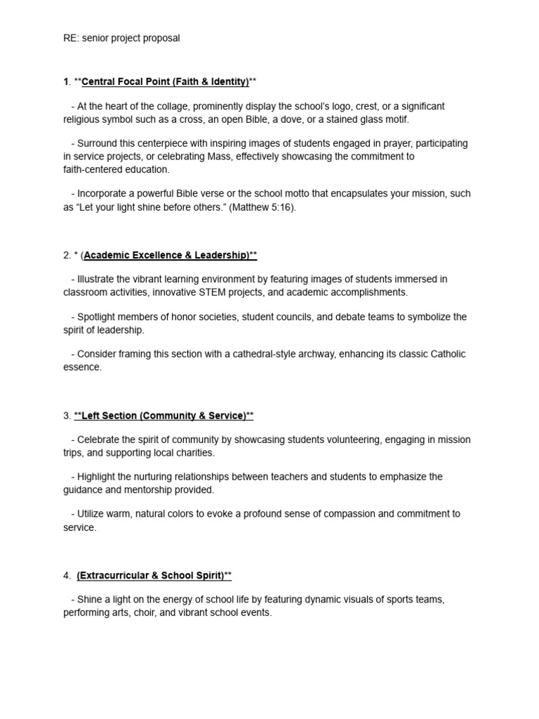 Social Senior Project Outline Proposal | PDF