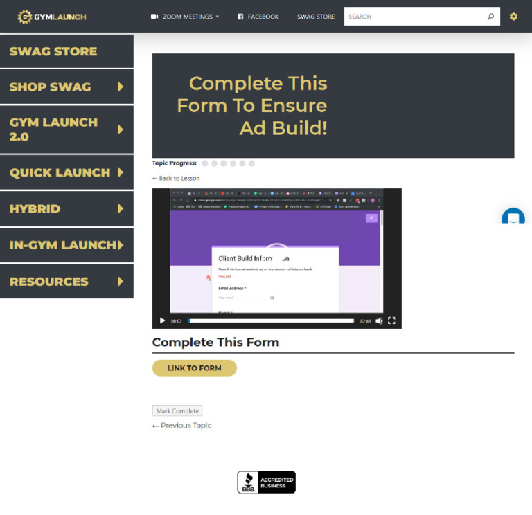 06 - Complete This Form To Ensure Ad Build! | PDF