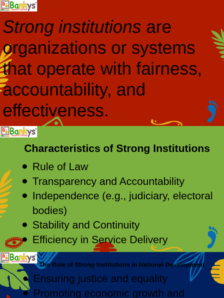 SH1 CIVIC Strong Institution | PDF