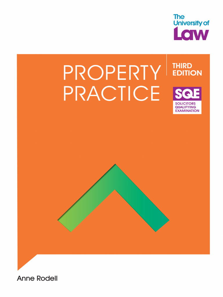 2324 Property Practice 9781805020035 Book WEB | PDF | Lease | Conveyancing