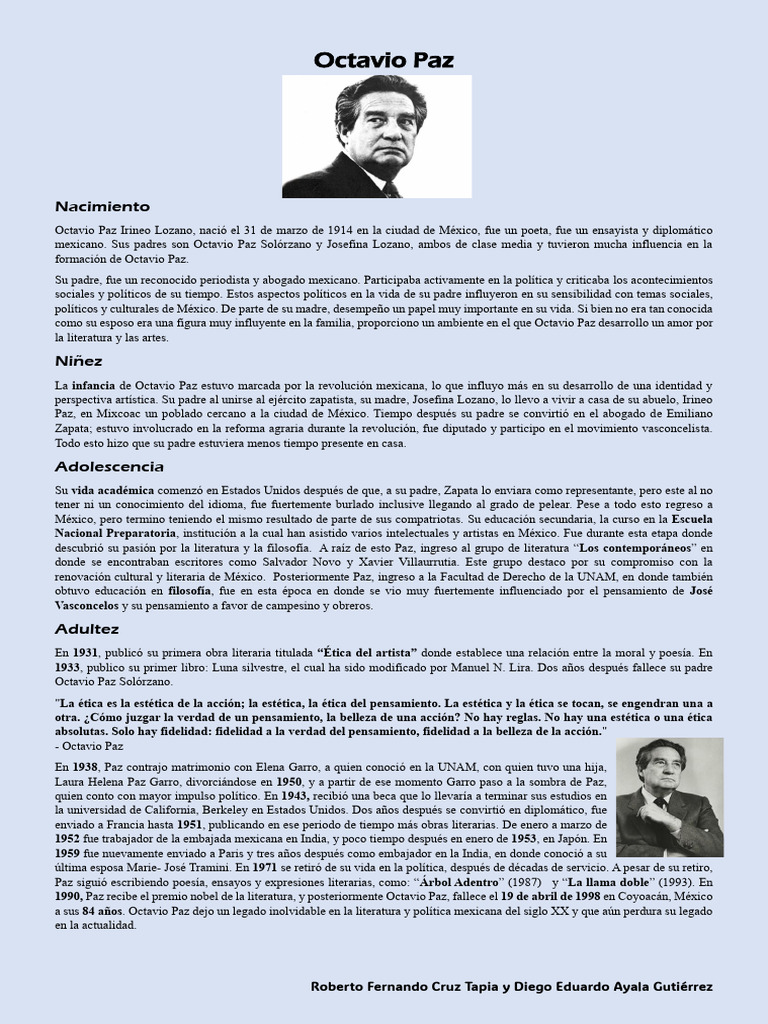 Octavio Paz | PDF