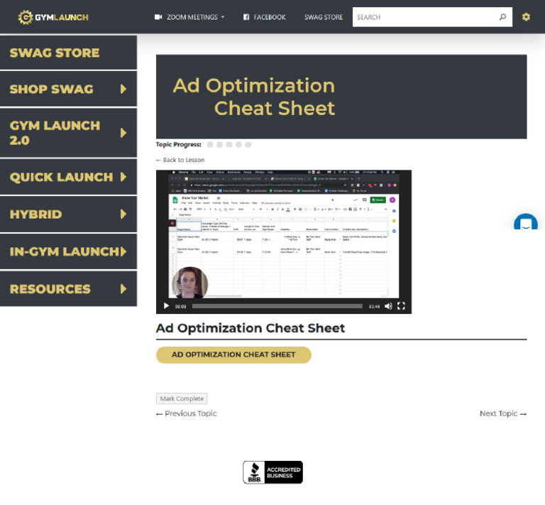 04 - Ad Optimization Cheat Sheet | PDF