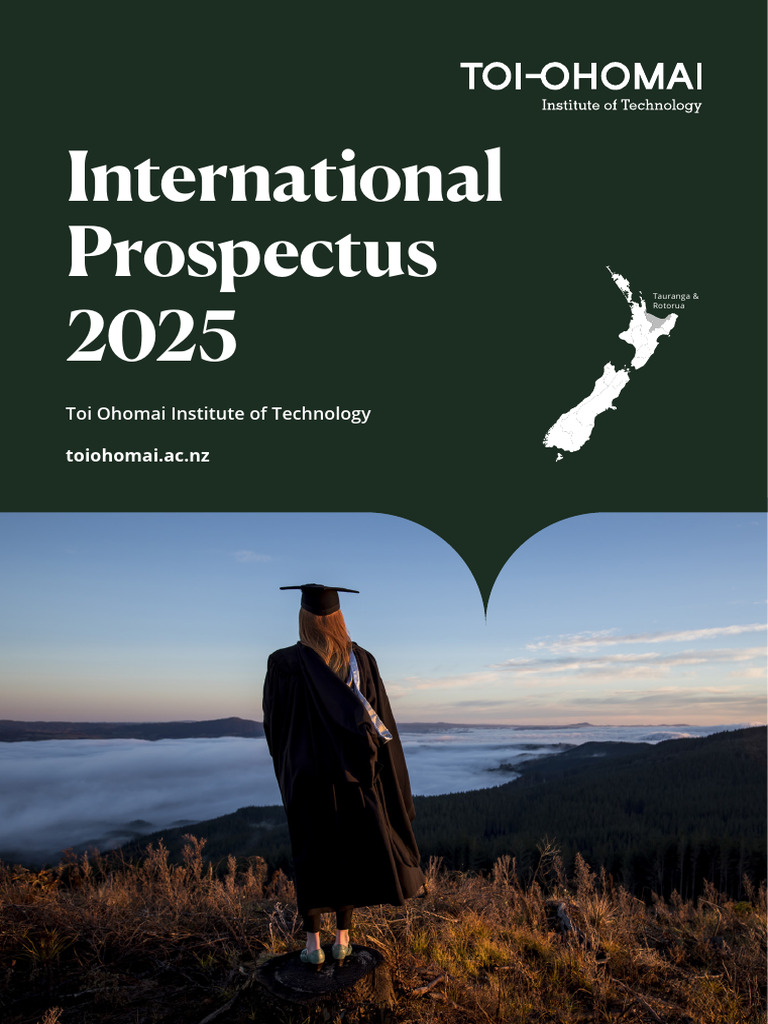 Toi Ohomai International Prospectus 2025 | PDF | Academic Degree | Diploma