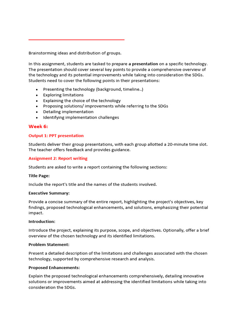 Weekly Detailed Requirements | PDF | Human Communication | Learning