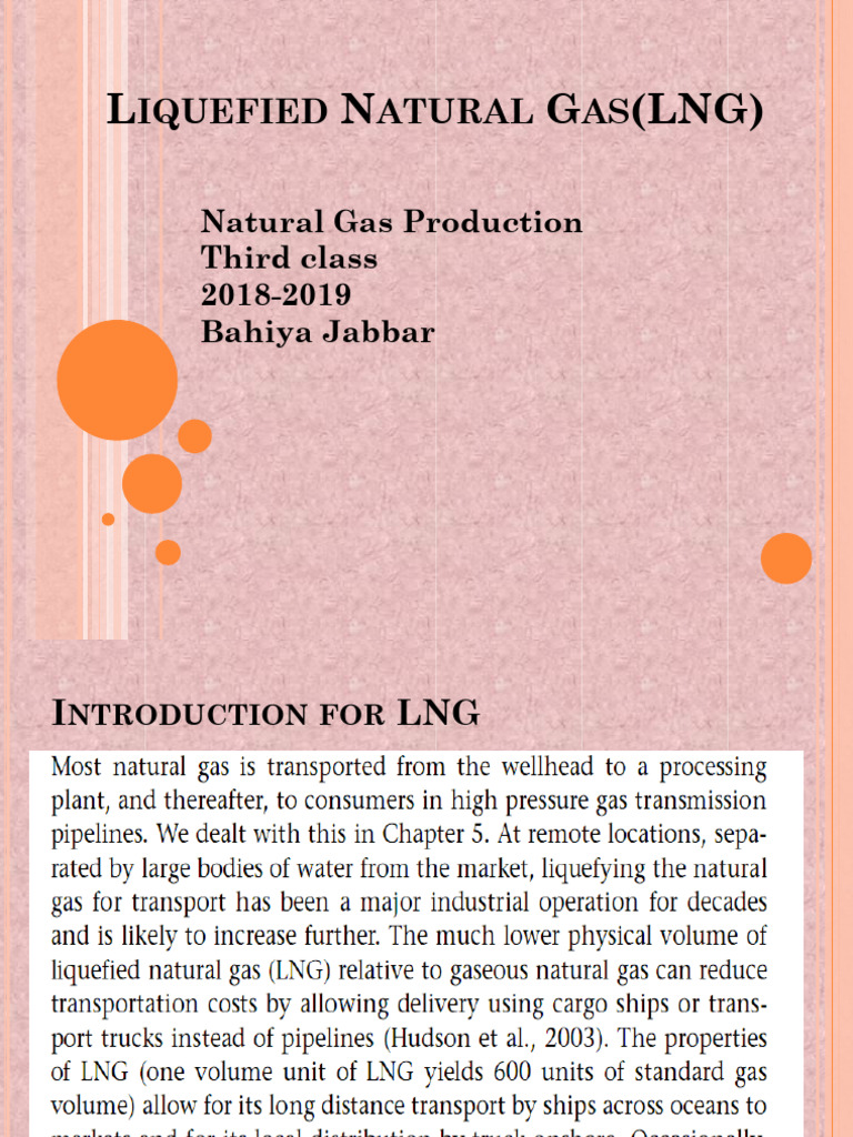L N G (LNG) : Iquefied Atural AS | PDF