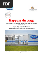 Centrale Danone | PDF | Produits laitiers | Maroc