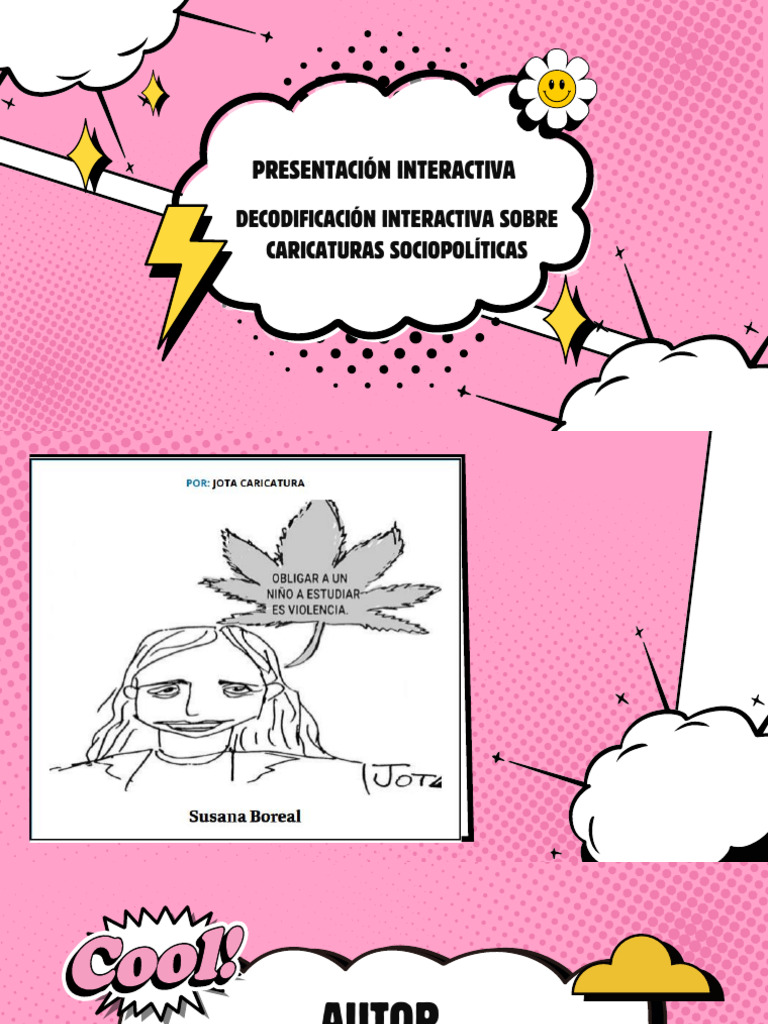 Presentación proyecto creativo comic divertido rosa (2) | PDF ...