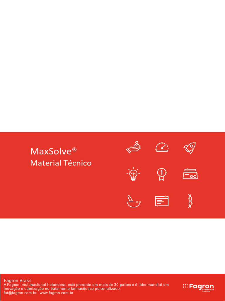 MaxSolve ™ - MT - Jul-23 - Fagron - FINAL | PDF | Biodisponibilidade | Mitocôndria