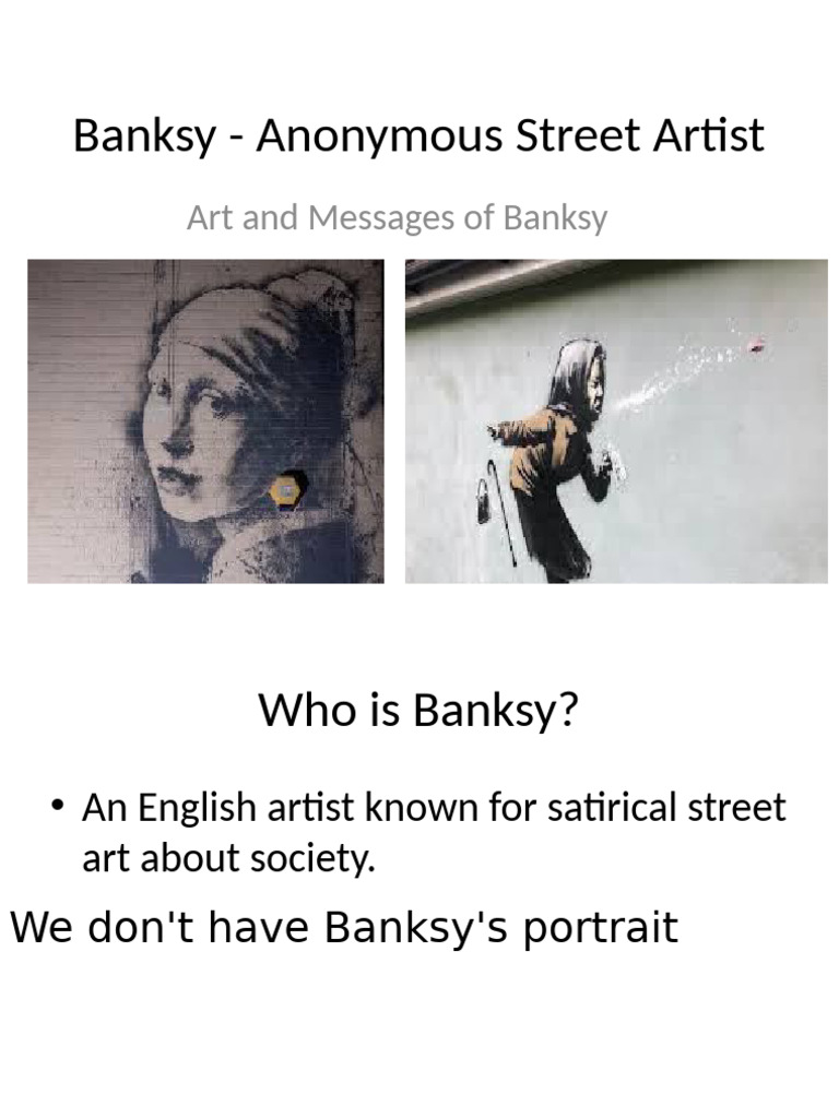 Banksy Presentation English | PDF