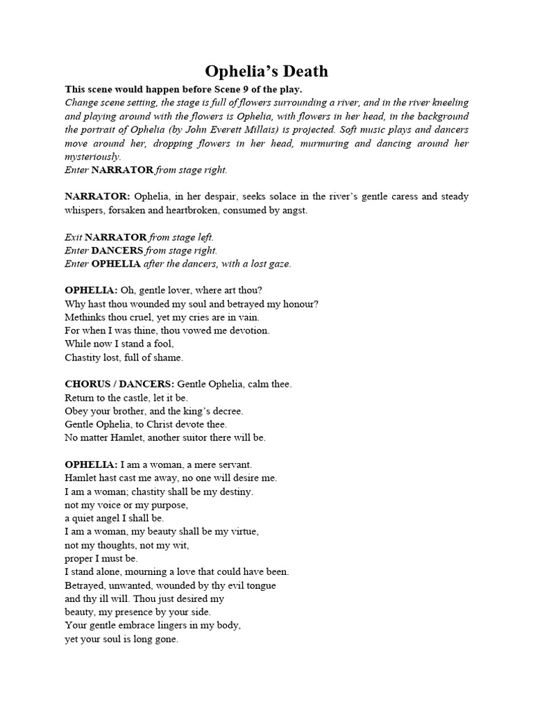 Ophelia Script | PDF