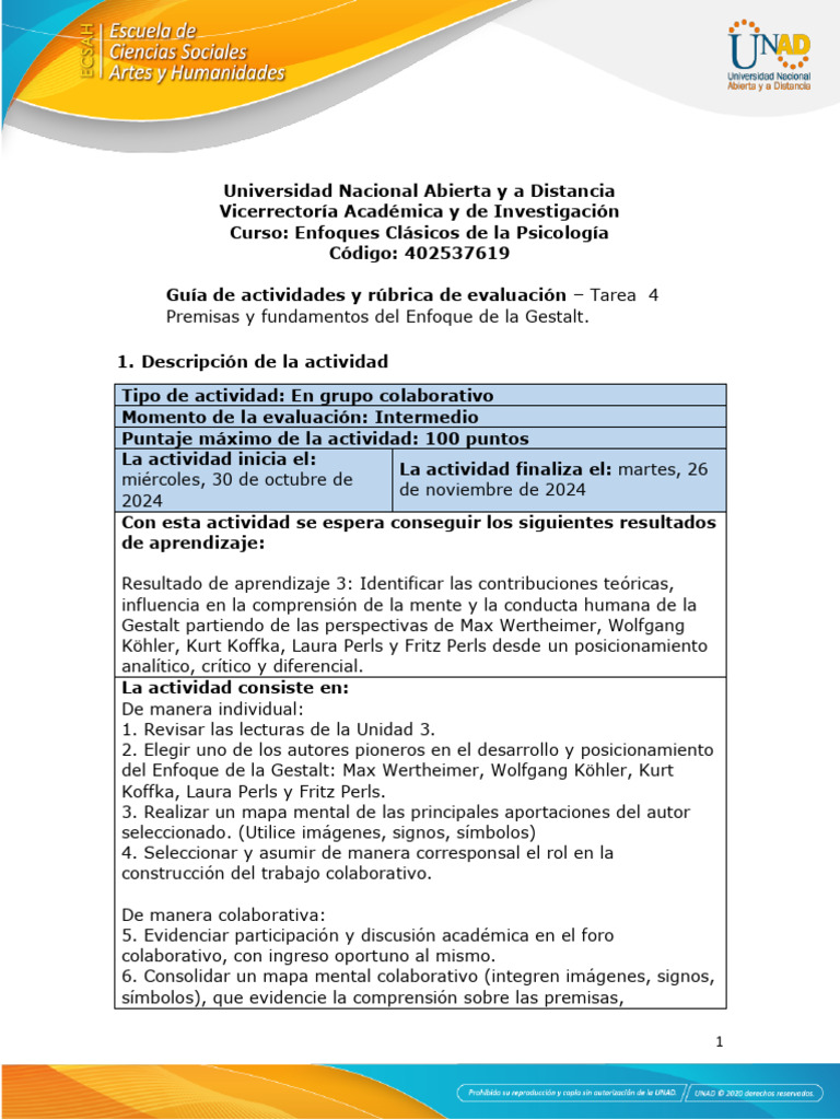 Guia de actividades y Rúbrica de evaluación - Unidad 3 - Tarea 4-Premisas y fundamentos del ...
