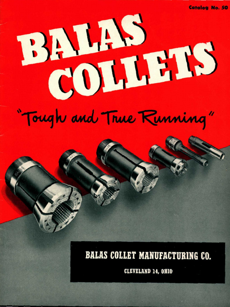 Balas Collets Catalog No 50 | PDF