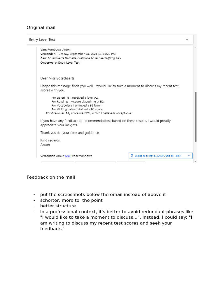 Engels Mail | PDF
