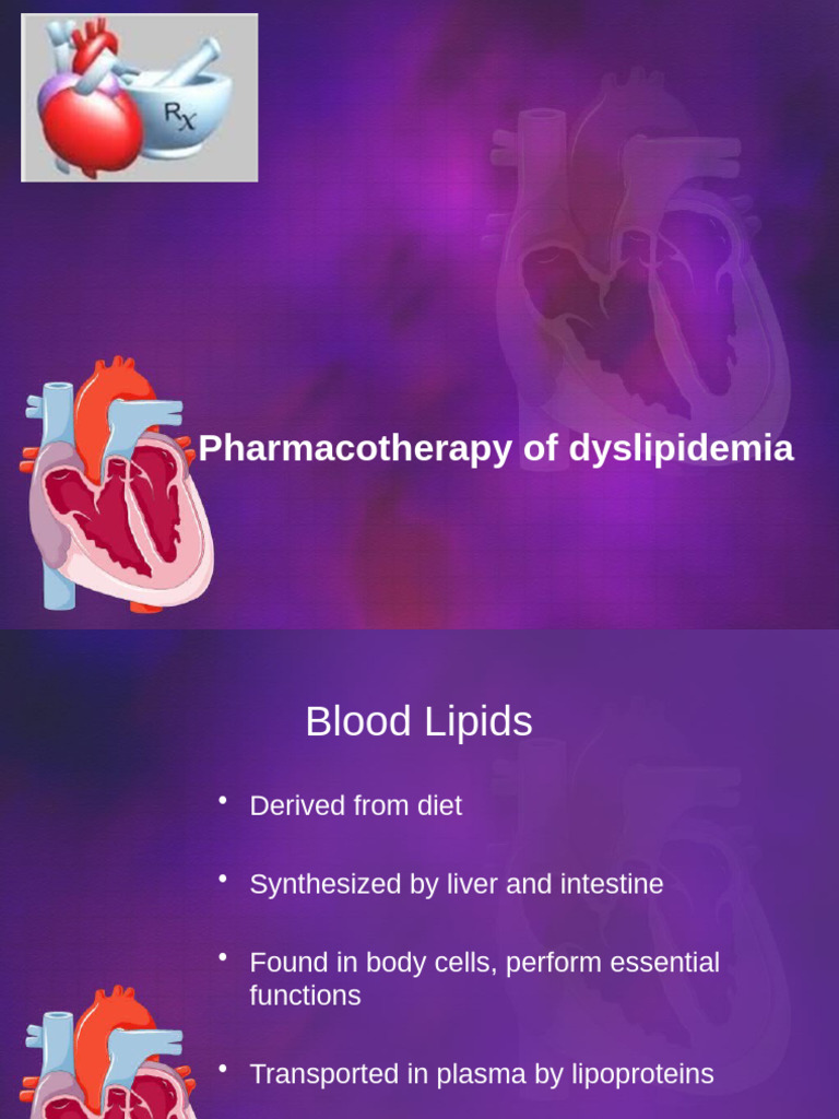 S +Hyperlipidemia+Spring25 | PDF | Cholesterol | High Density Lipoprotein