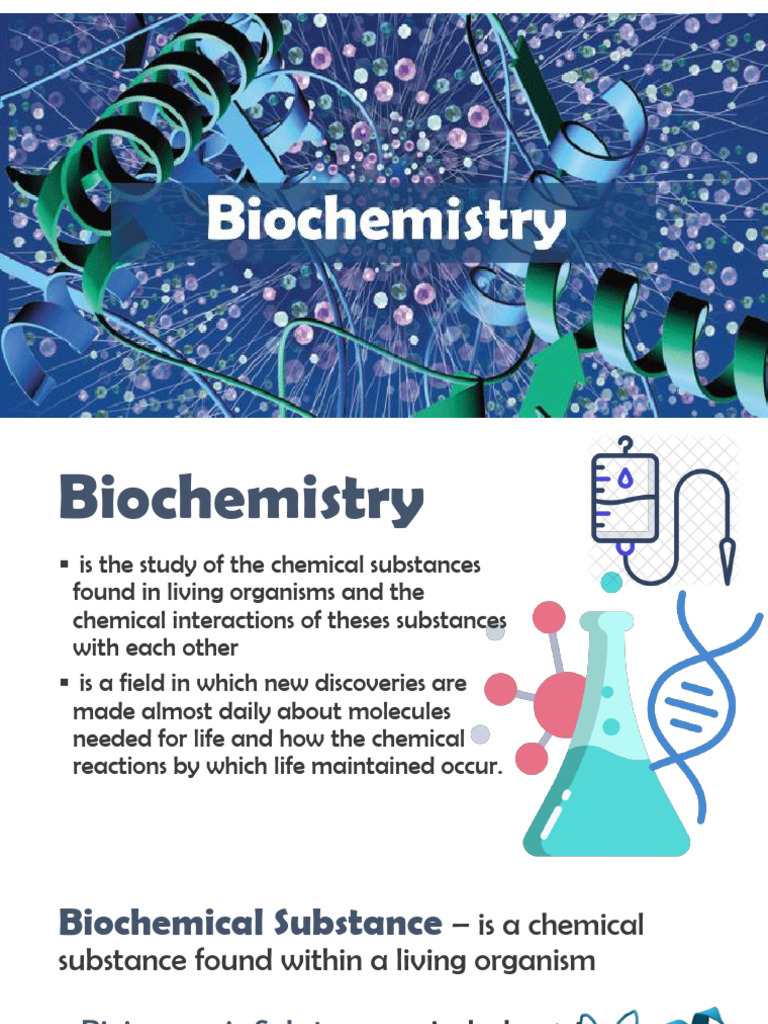 Biochemistry Intro | PDF | Biochemistry | Chemistry