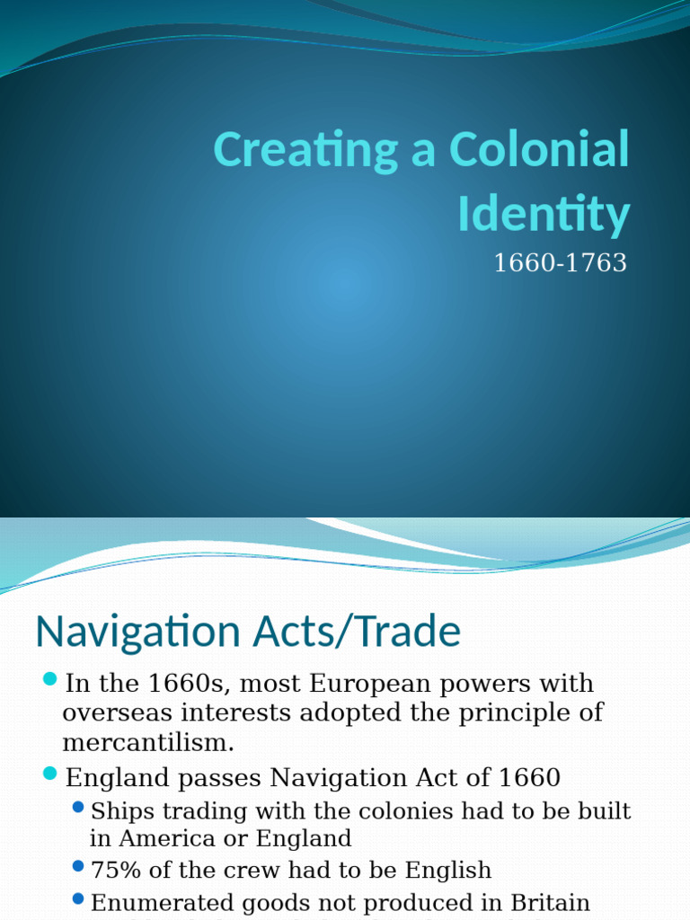 Creating A Colonial Identity | PDF | French And Indian War | Kingdom Of ...