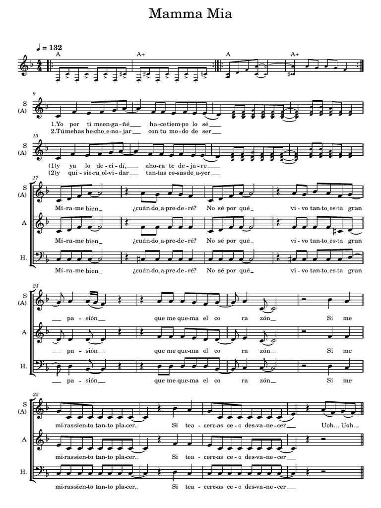 Mamma Mia | PDF