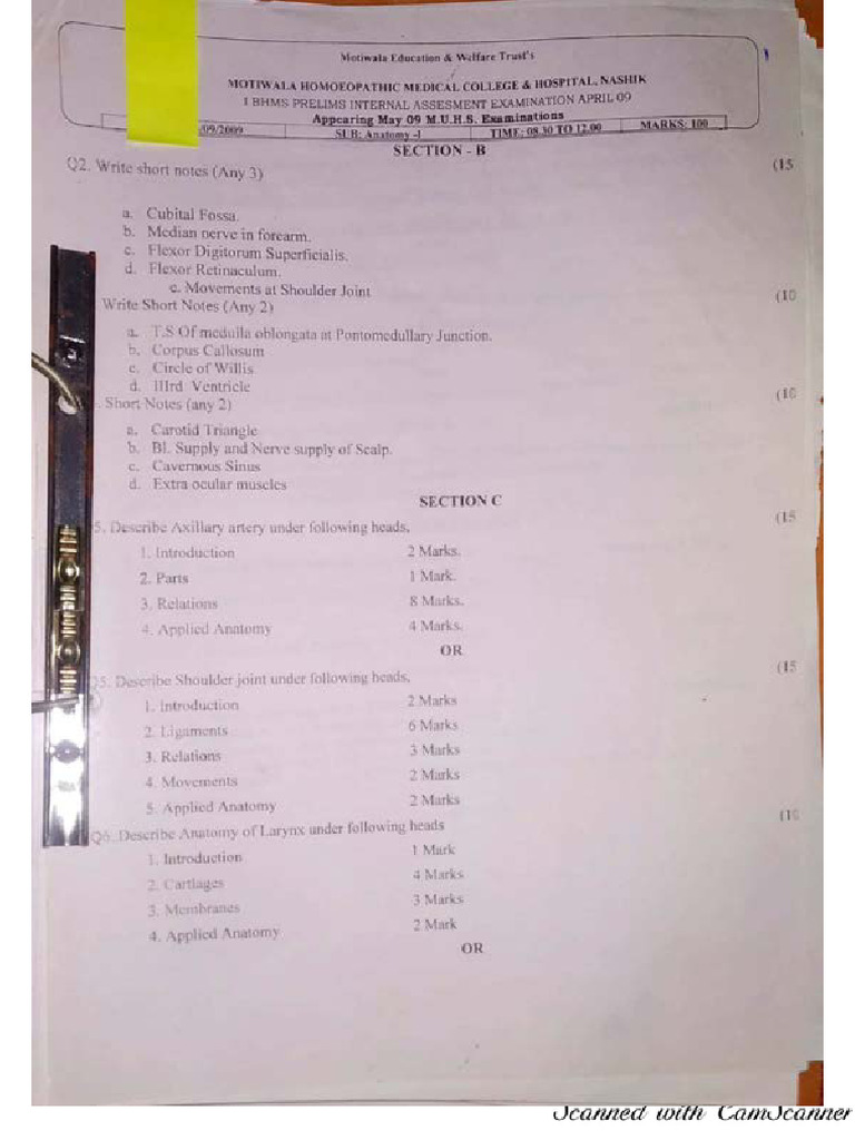 1st Yr Prelims Compressed Compressed | PDF