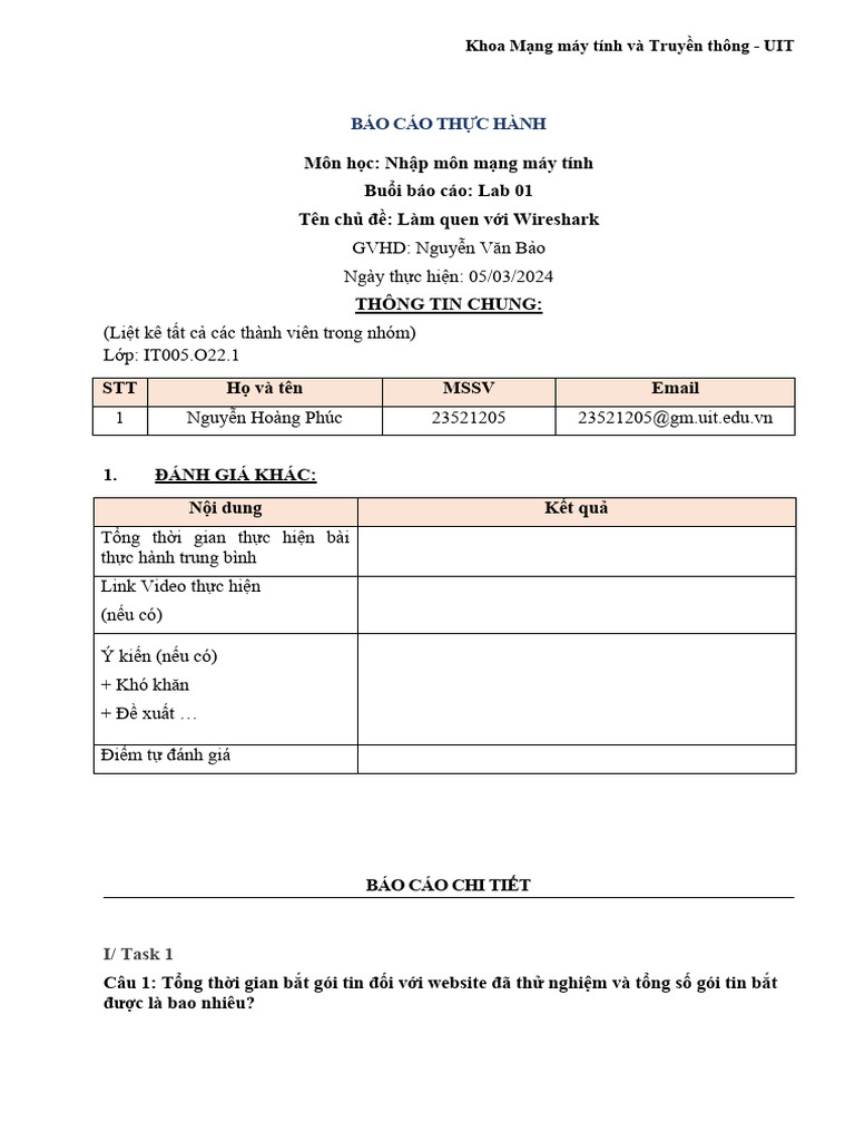 Lab01 23521205 | PDF