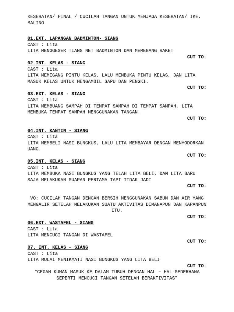 Naskah Final | PDF