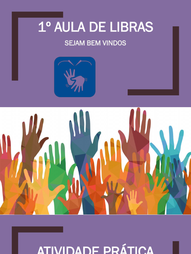 1º Aula de Libras | PDF