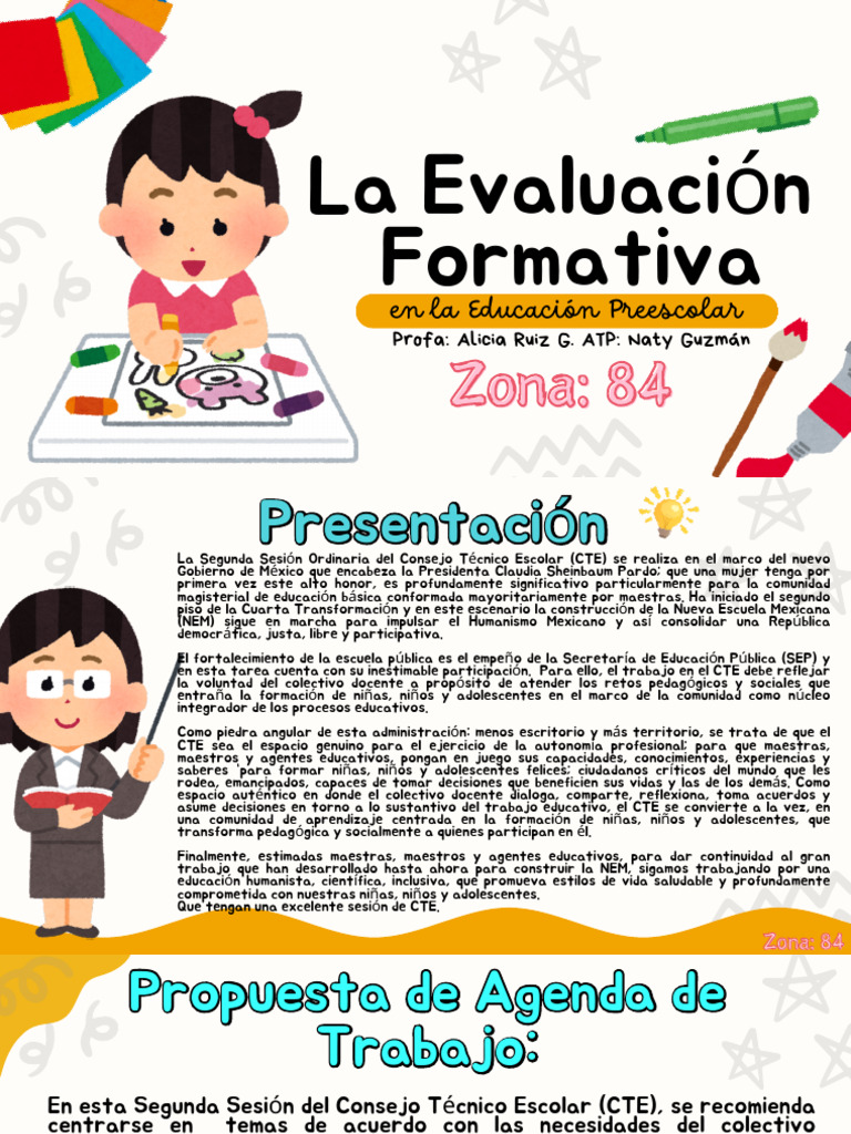 CTE OCTUBRE _ La Evaluación Formativa | PDF | Evaluación | Enseñando