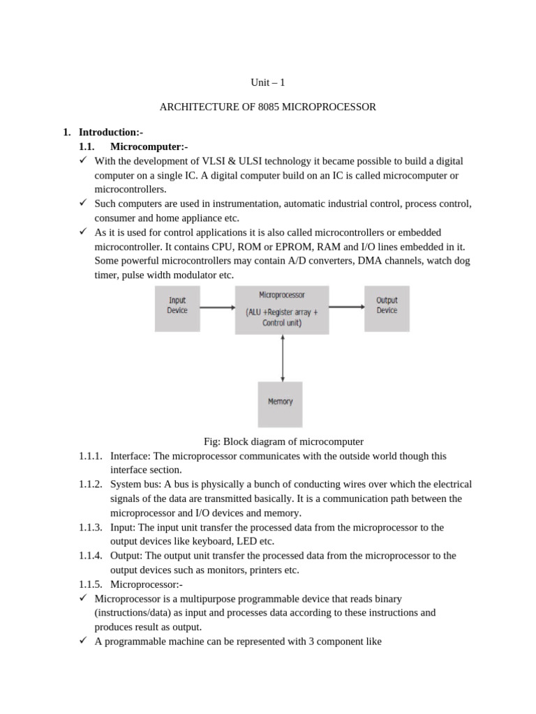 SEM5 | PDF | Central Processing Unit | Microcontroller