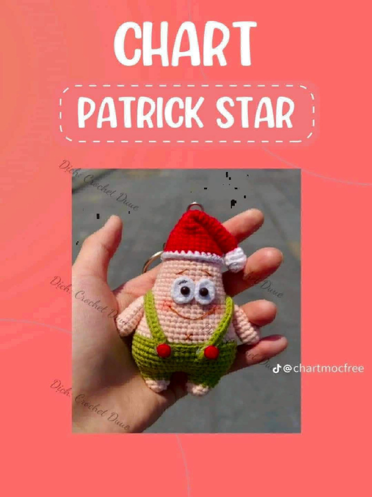 Patrón Crochet de Patrick Star | PDF