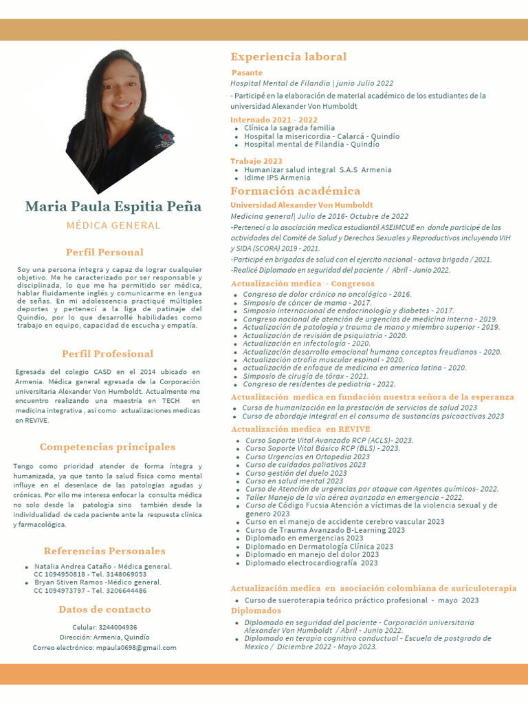 Médica General en Medicina Integrativa | PDF | Medicina | Cuidado de la salud