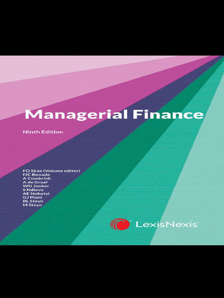 Managerial Finance 9th Edition | PDF