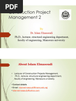 Mobilization Plan For Construction Project Sample | PDF | Business