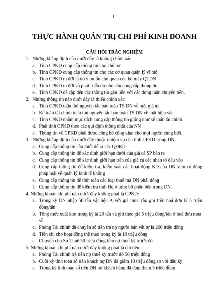 2023 Thuc hanh | PDF