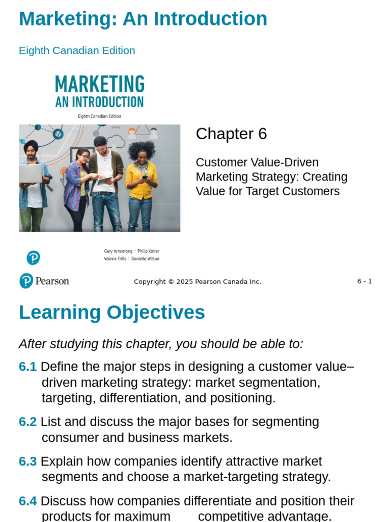 Armstrong 8ce PPT Ch06 | PDF | Market Segmentation | Marketing